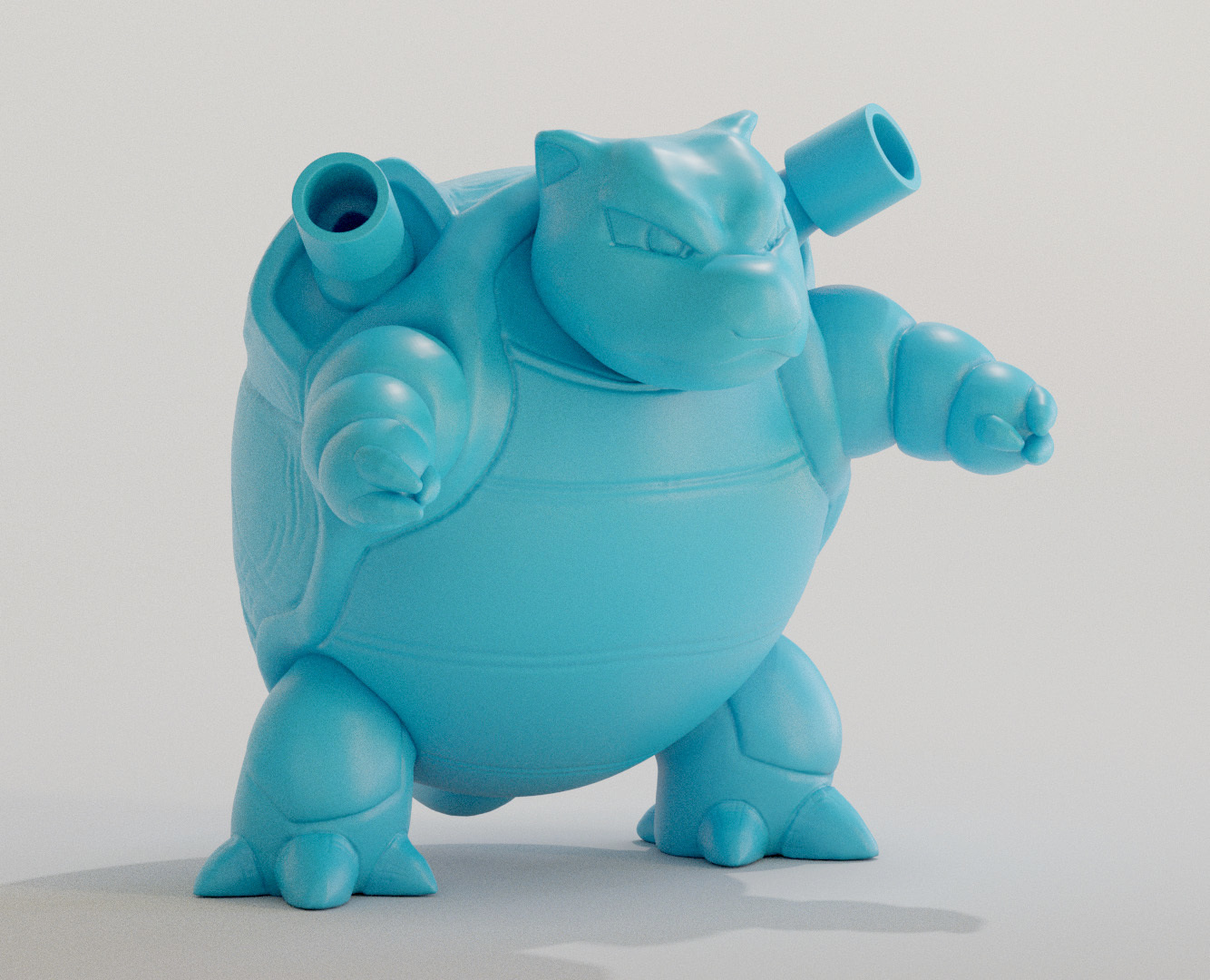 Archivo STL Blastoise 🐉 ・Modelo para descargar y imprimir en 3D・Cults